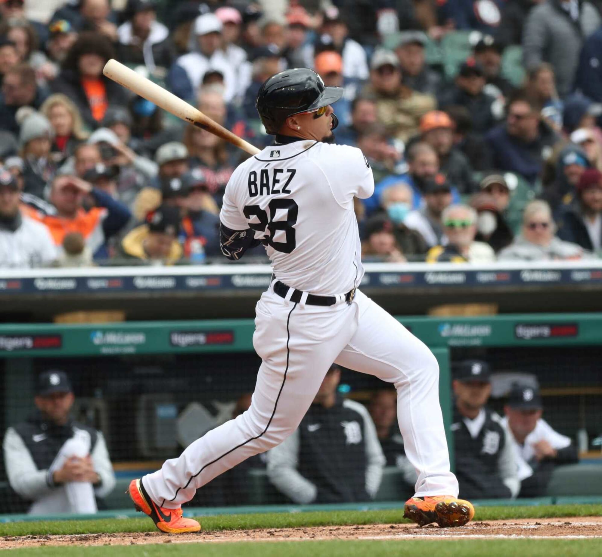 La repetición en cámara lenta de Javy Baez demuestra que los árbitros ...